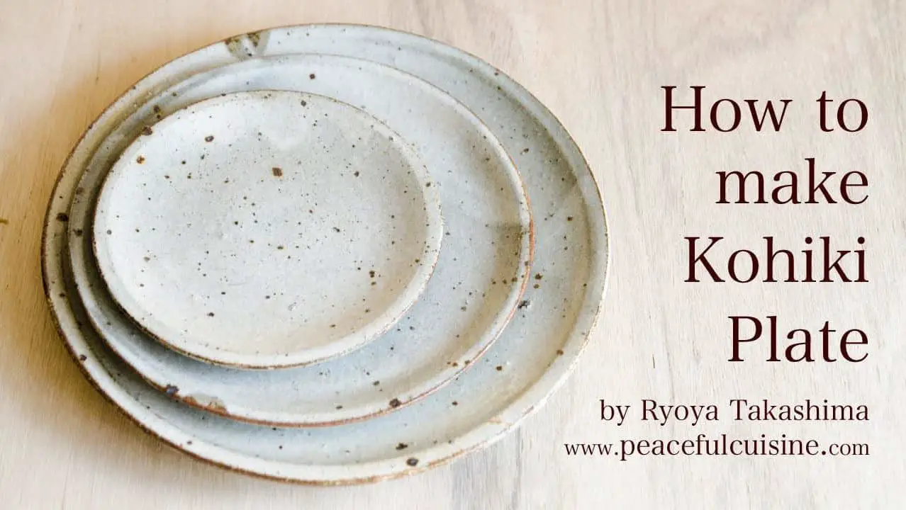 How to make a Kohiki Plate - Spinning Pots