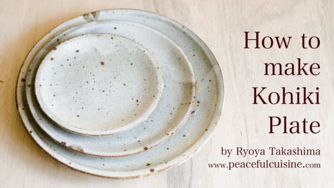 How to make a Kohiki Plate - Spinning Pots