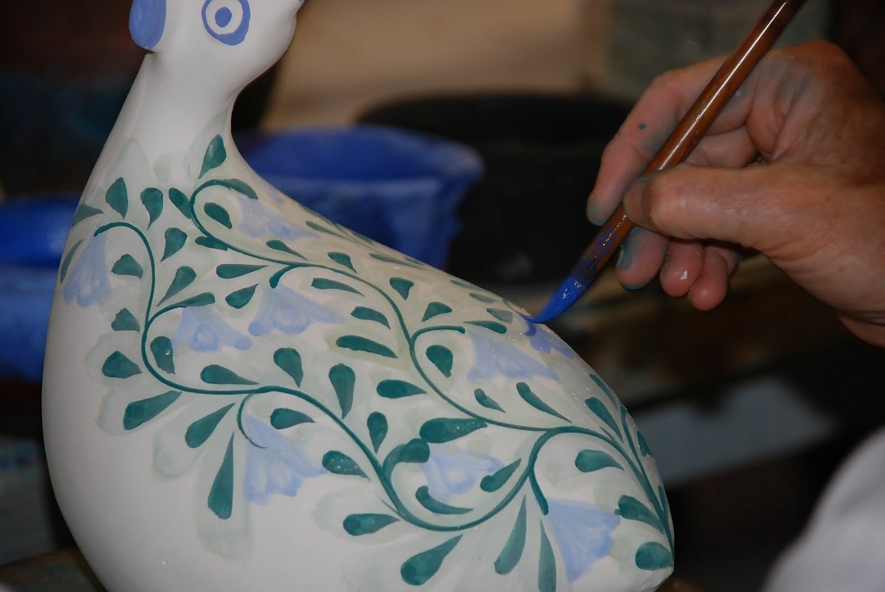 Pottery Painting for Amazing Looking Pottery - Spinning Pots